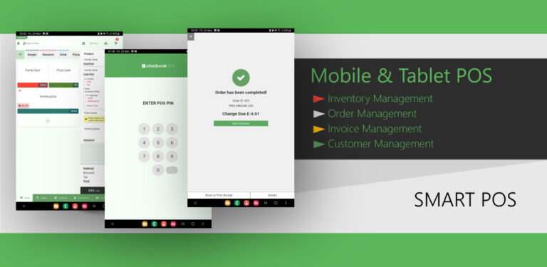 Mobile POS (Ebmbook SmartPOS) - ebmbook
